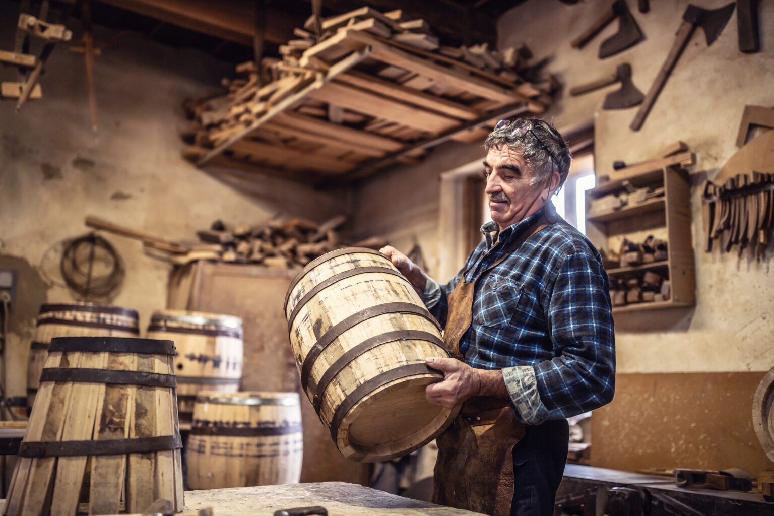 Small Stave Boxes: Whiskey Barrel Furniture for Your Home